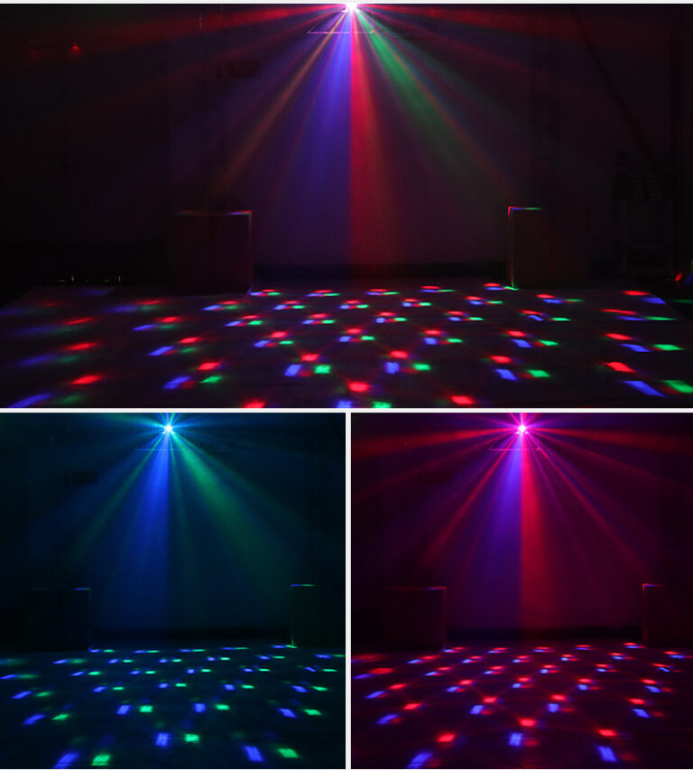 Flashback Events 3 in 1 USB Powered Disco Ball Laser and LED Strobe ...