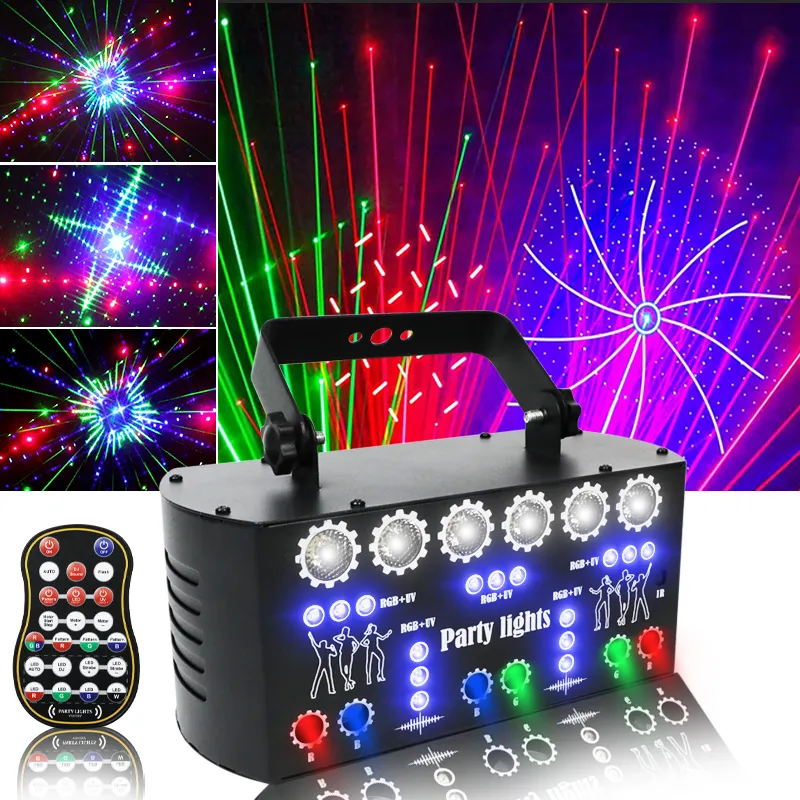 Unleash Your Inner DJ with Our 27 Eye 3-in-1 Disco Dance Party Light ...